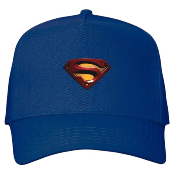Accessories | Mens Superman Superhero Logo Baseball Cap Hat Royal Blue ...